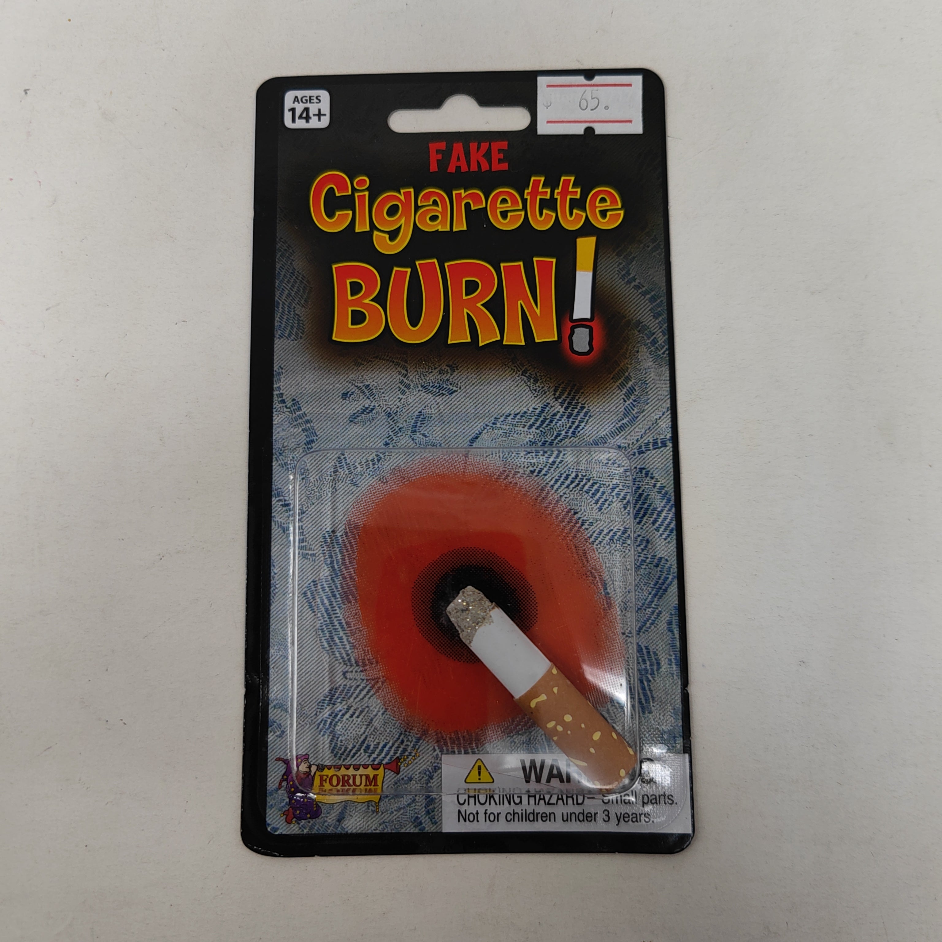 Fake Cigarette Burn – Casita de Andy | Tienda de Disfraces