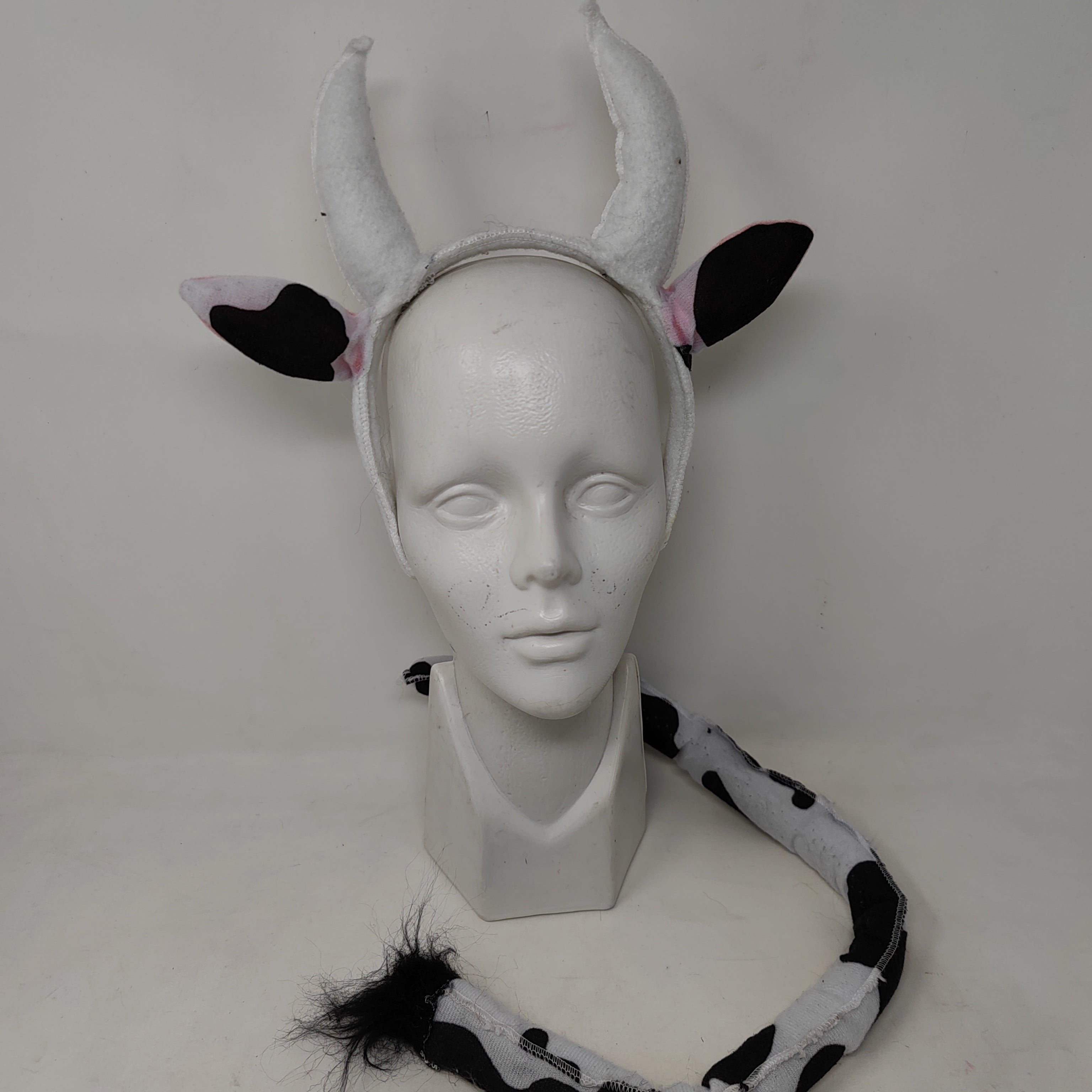 Diadema y cola de vaca – Casita de Andy | Tienda de Disfraces